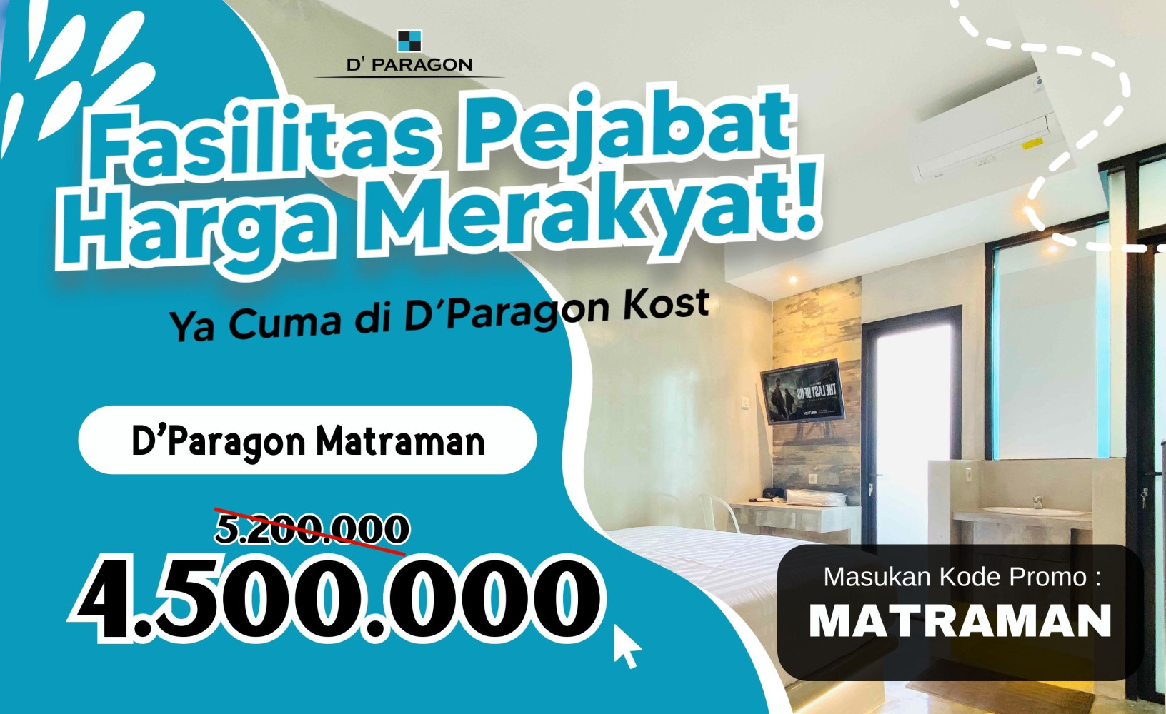 D'Paragon | Jaringan Kost Eksklusif Terbesar