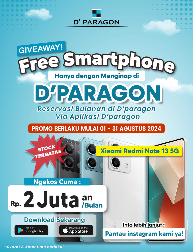 D'Paragon | Jaringan Kost Eksklusif Terbesar