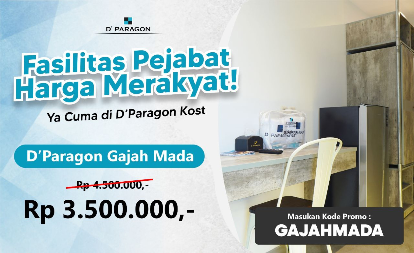 D'Paragon | Jaringan Kost Eksklusif Terbesar